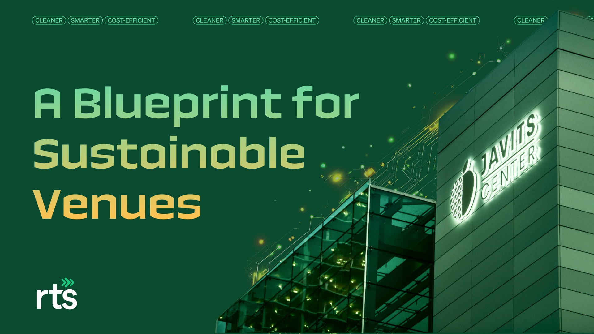 Le Javits Center et RTS redéfinissent la durabilité à l'échelle ...